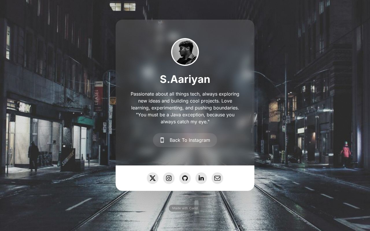 Aariyan_Card